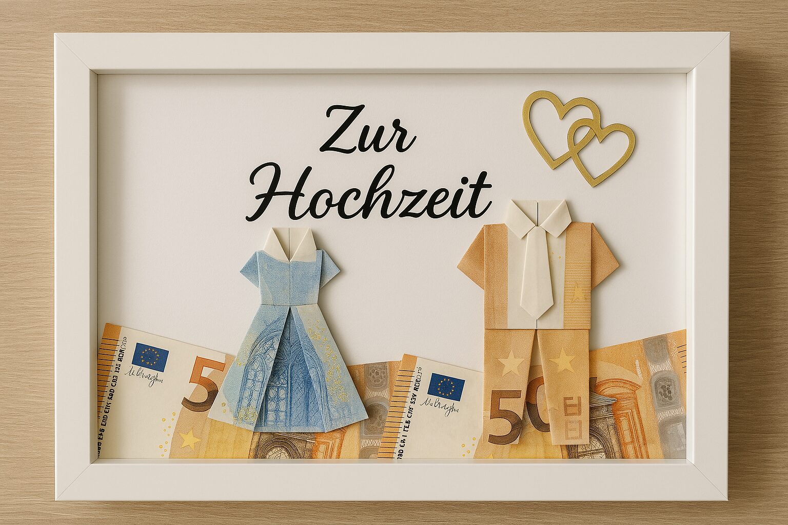 Hochzeitsgeschenk Geld – Kreative Ideen für stilvolle Geldgeschenke zur ...